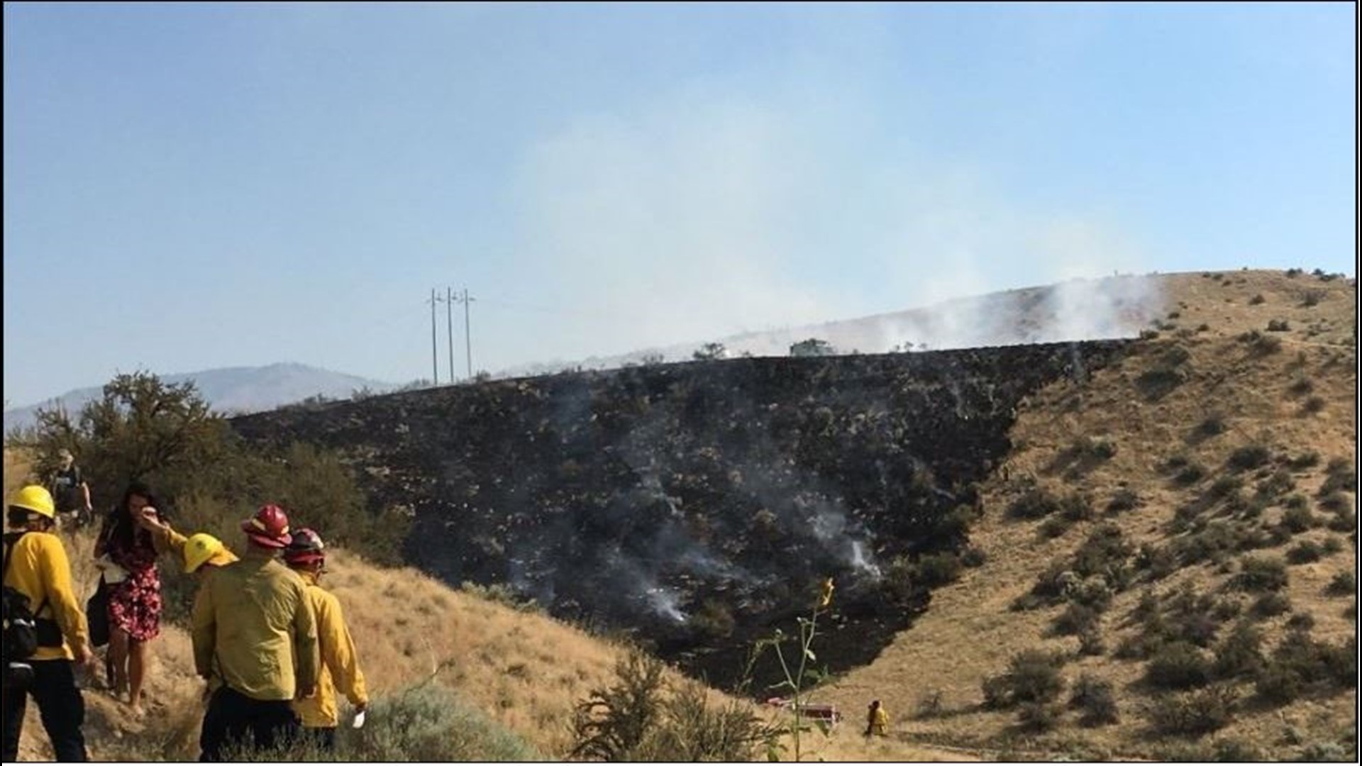 Boise foothills fire burning near Simplot Hill, Bogus Basin Road | ktvb.com