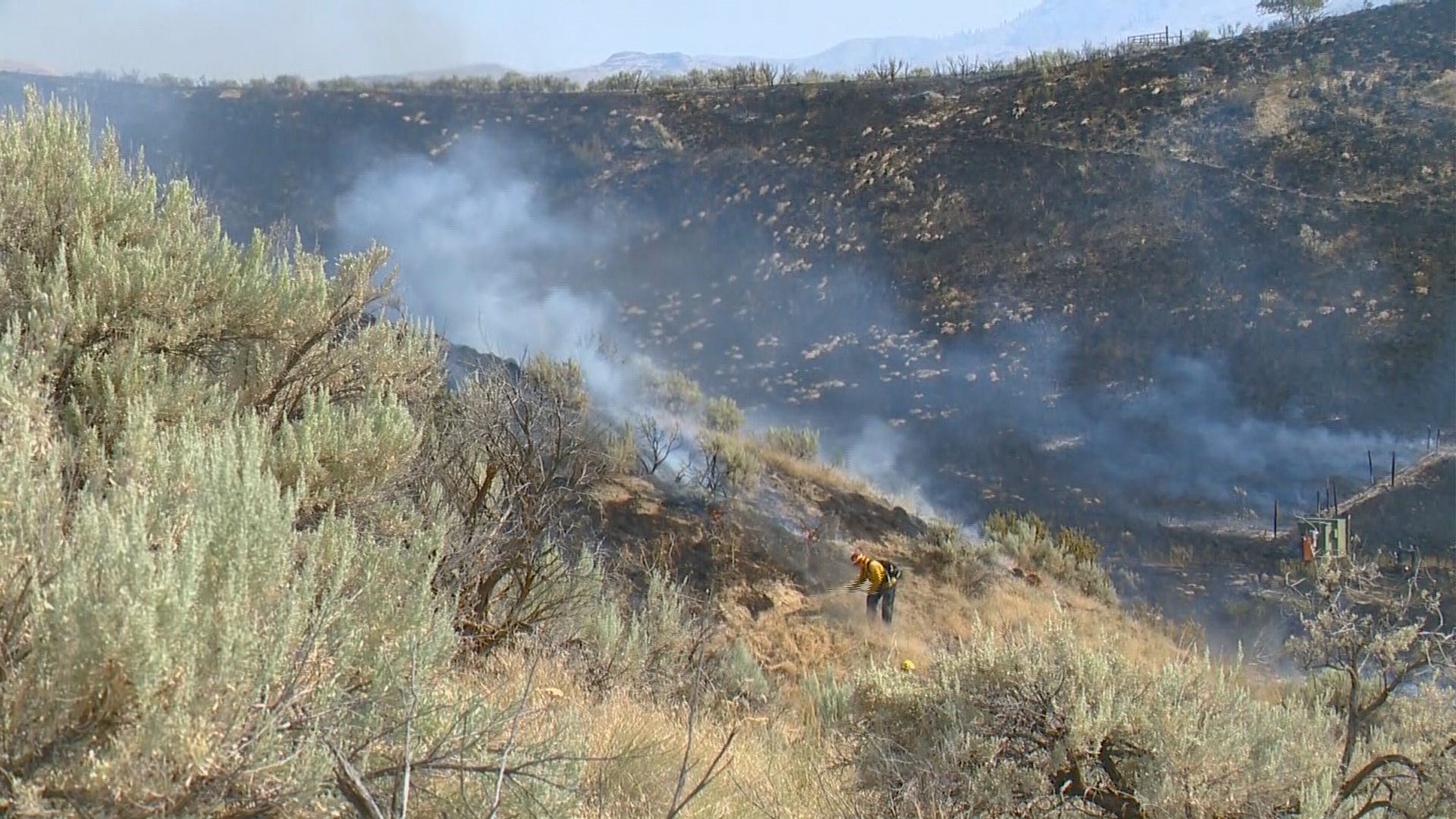 Boise foothills fire burning near Simplot Hill, Bogus Basin Road | ktvb.com