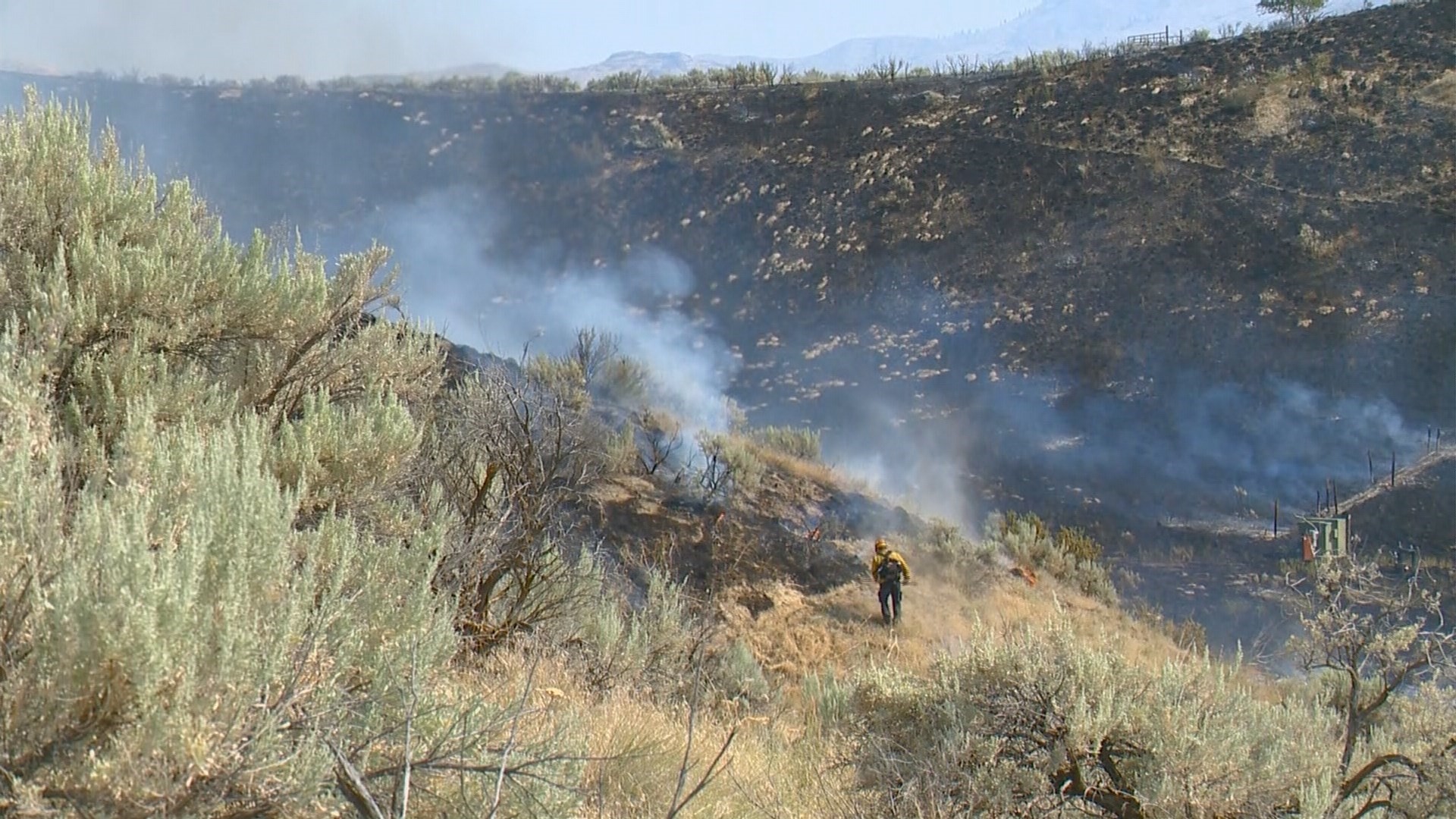 Boise foothills fire burning near Simplot Hill, Bogus Basin Road | ktvb.com