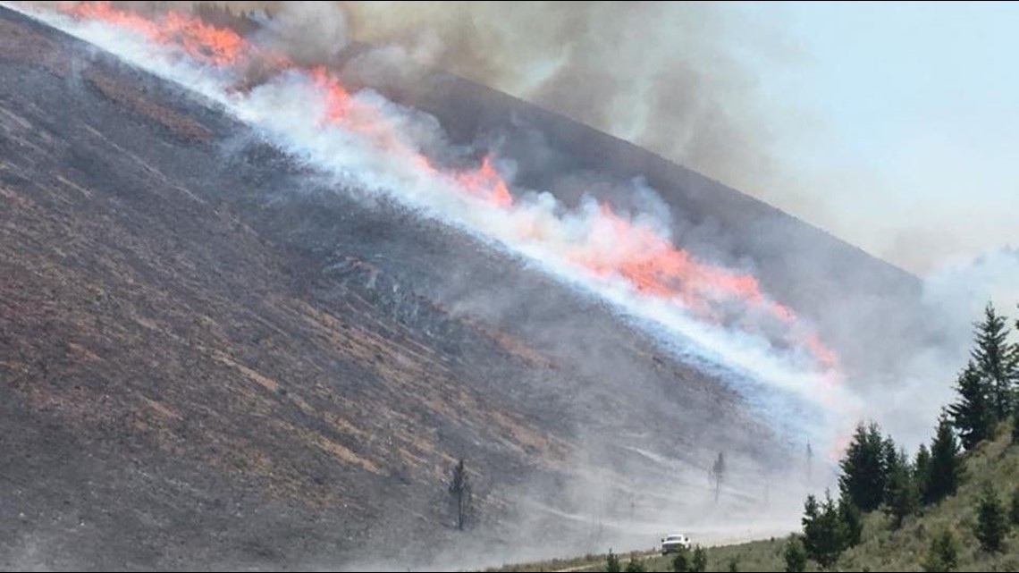 Mandatory evacuations ordered for homes near Sharps Fire | ktvb.com