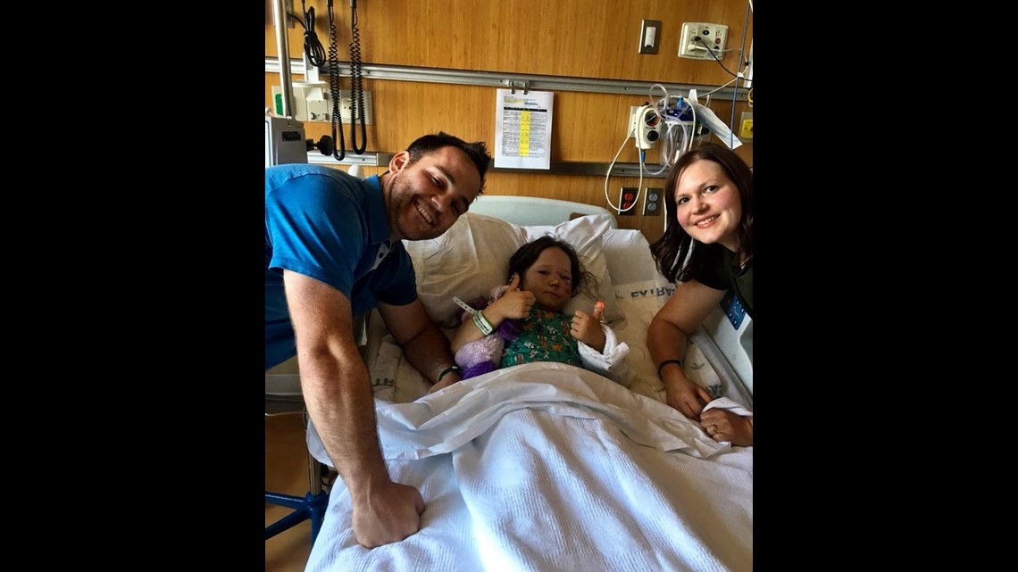 Photos: Girl survives after falling off float, being run over at ...