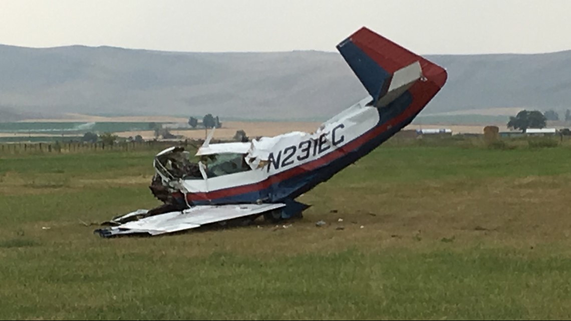 Two killed when plane from Idaho crashes in eastern Oregon hay field ...