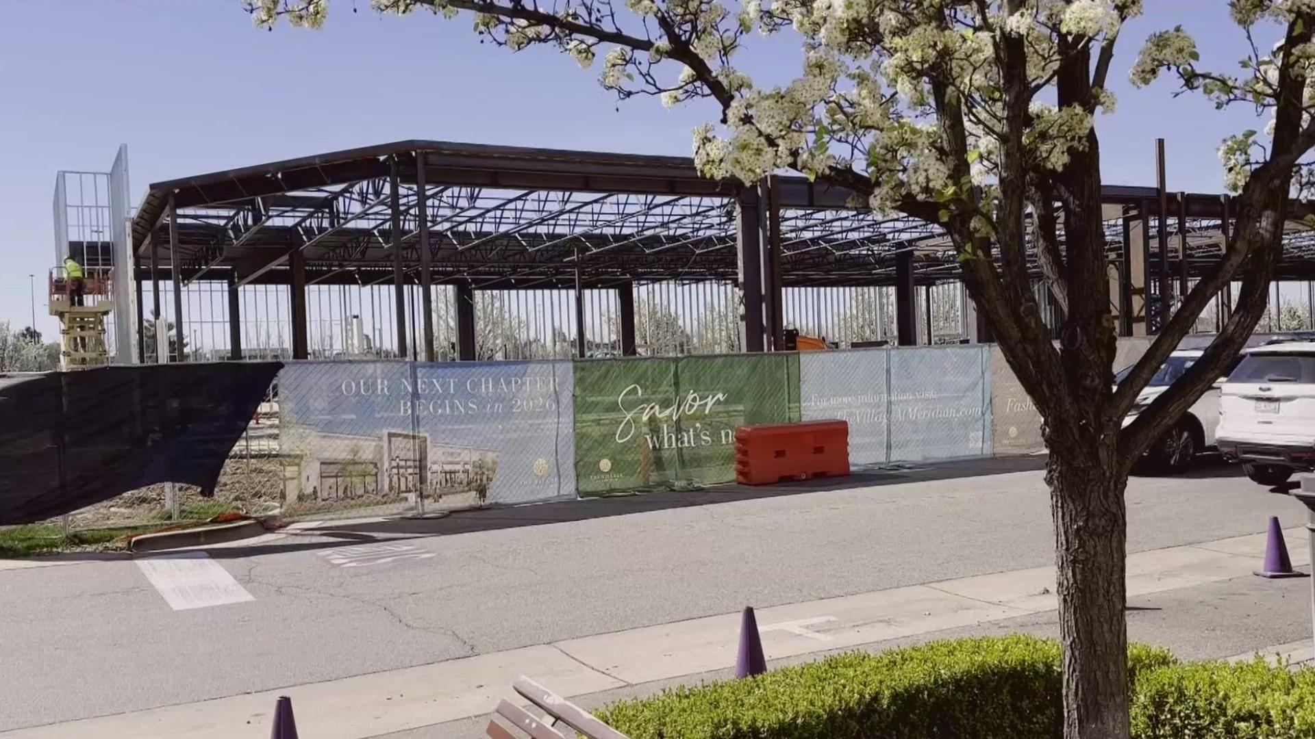 The Village at Meridian expansion set for October opening with big-name ...