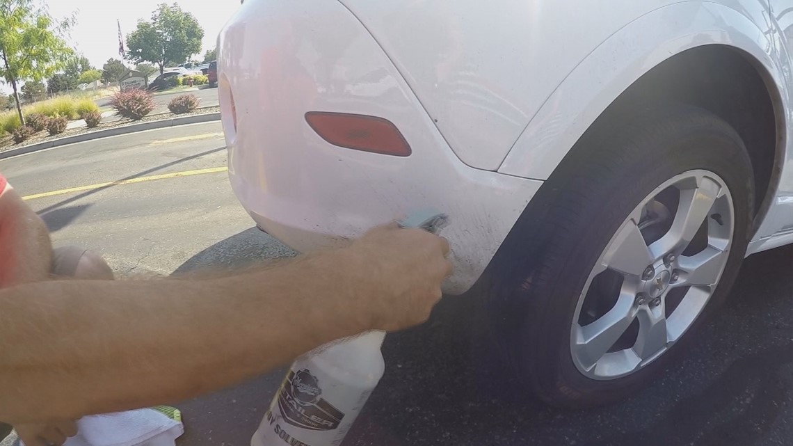 Need help getting asphalt from chip sealing off your car? | ktvb.com