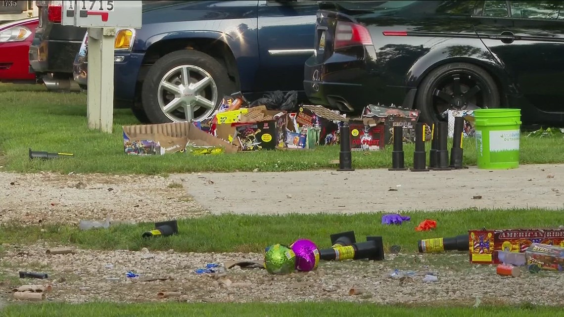1 dead, 9 hurt after accident at home fireworks display in Michigan ...
