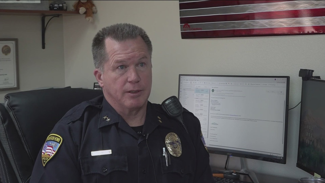 Mountain Home Police Chief Thompson resigns amid tensions | ktvb.com