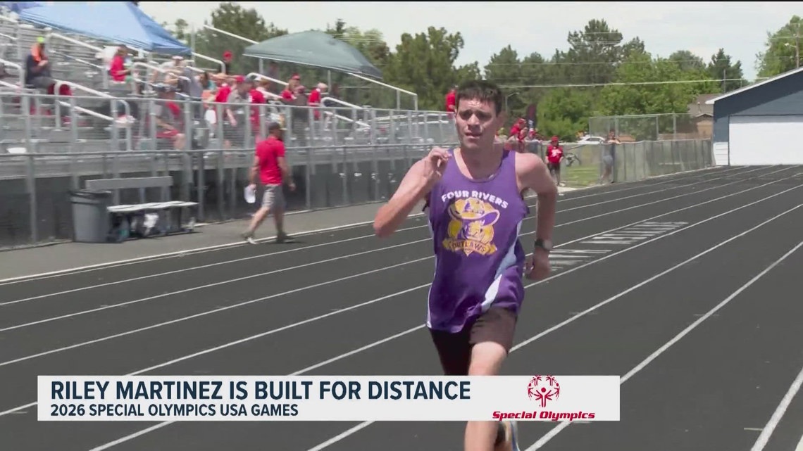 Riley Martinez: Quiet Special Olympics runner whose speed speaks for ...