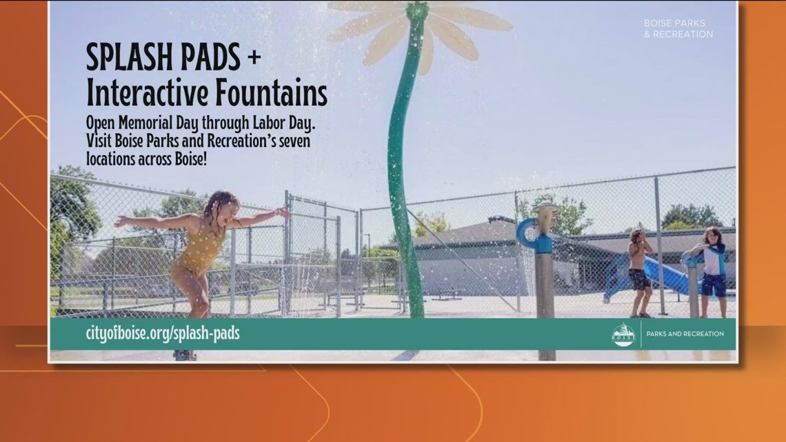 Splash pads, interactive fountains open at Boise parks | ktvb.com