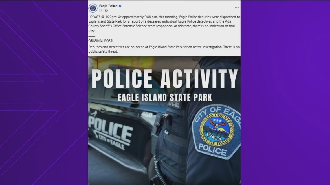 Eagle Police, Ada County Sheriff's Office respond to report of deceased ...