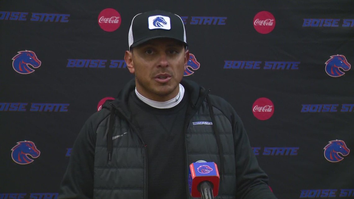 Boise State's Andy Avalos on 31-28 loss to BYU | ktvb.com