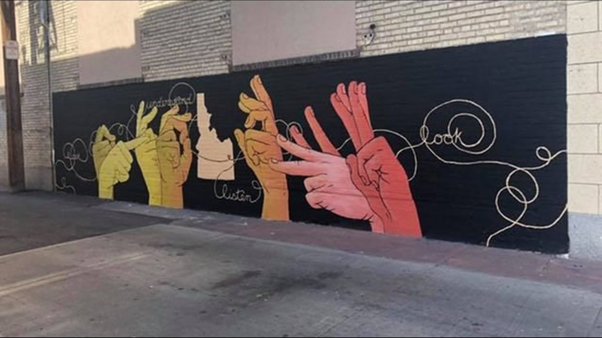 Deaf community rails against new Idaho Falls mural | ktvb.com