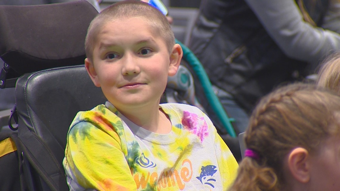 Kuna boy celebrates after Make-A-Wish Idaho grants Disney wish | ktvb.com