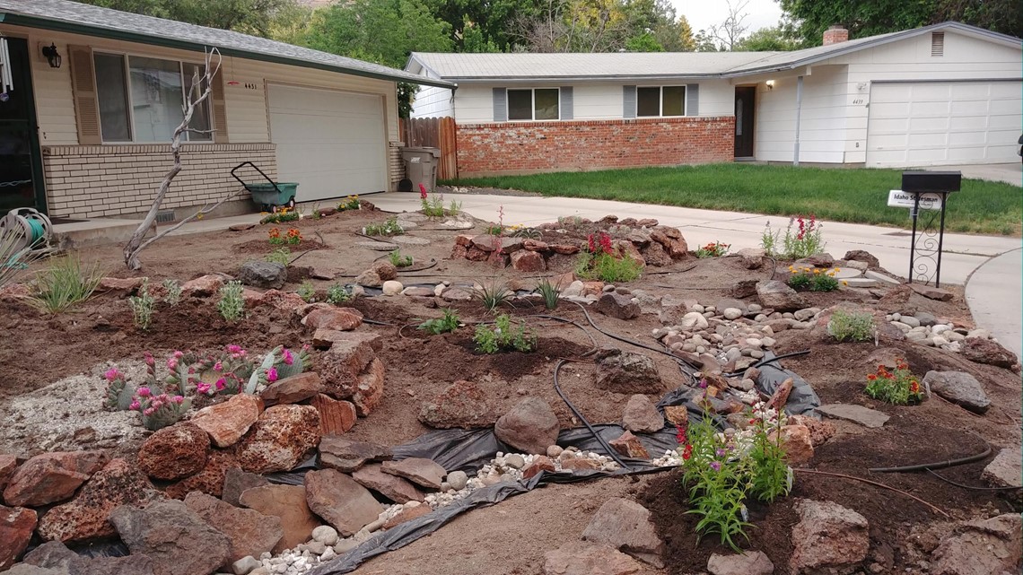 Xeriscaping Front Yard In Idaho Design Portfolio Timberline