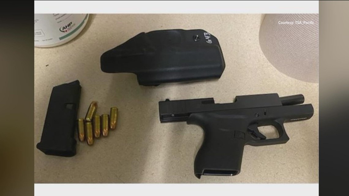 Boise Airport TSA find pistol in carry-on luggage | ktvb.com