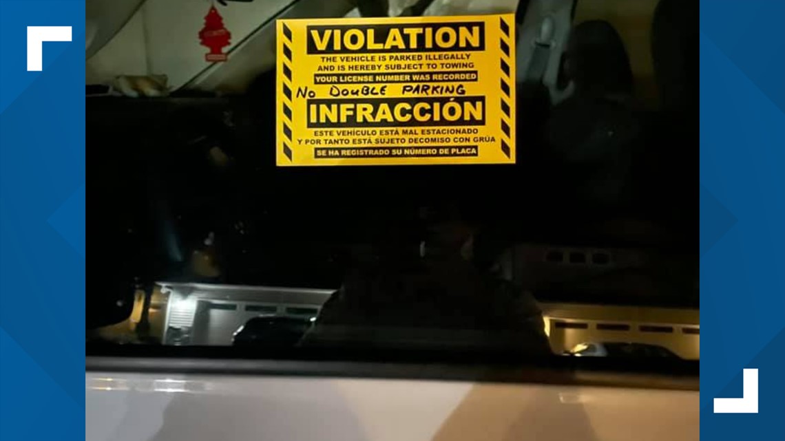 Meridian family's cars plagued by fake, vulgar parking violation ...