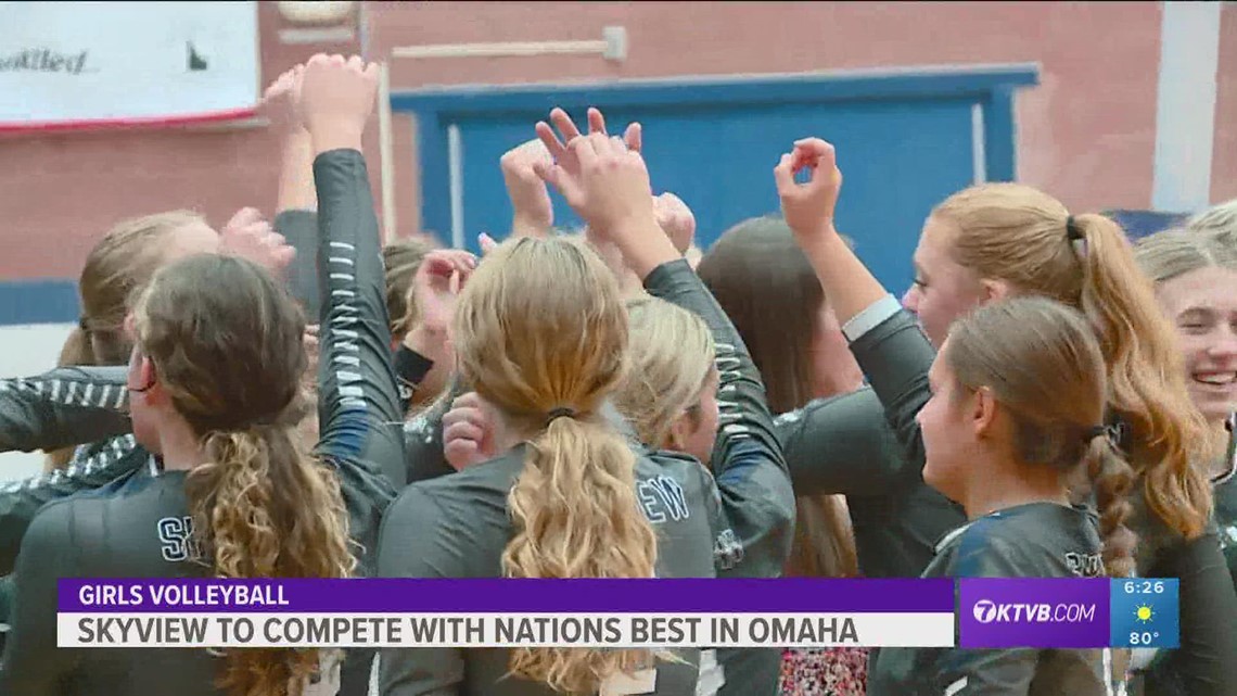 Skyview volleyball competes with nation's best in Omaha | ktvb.com