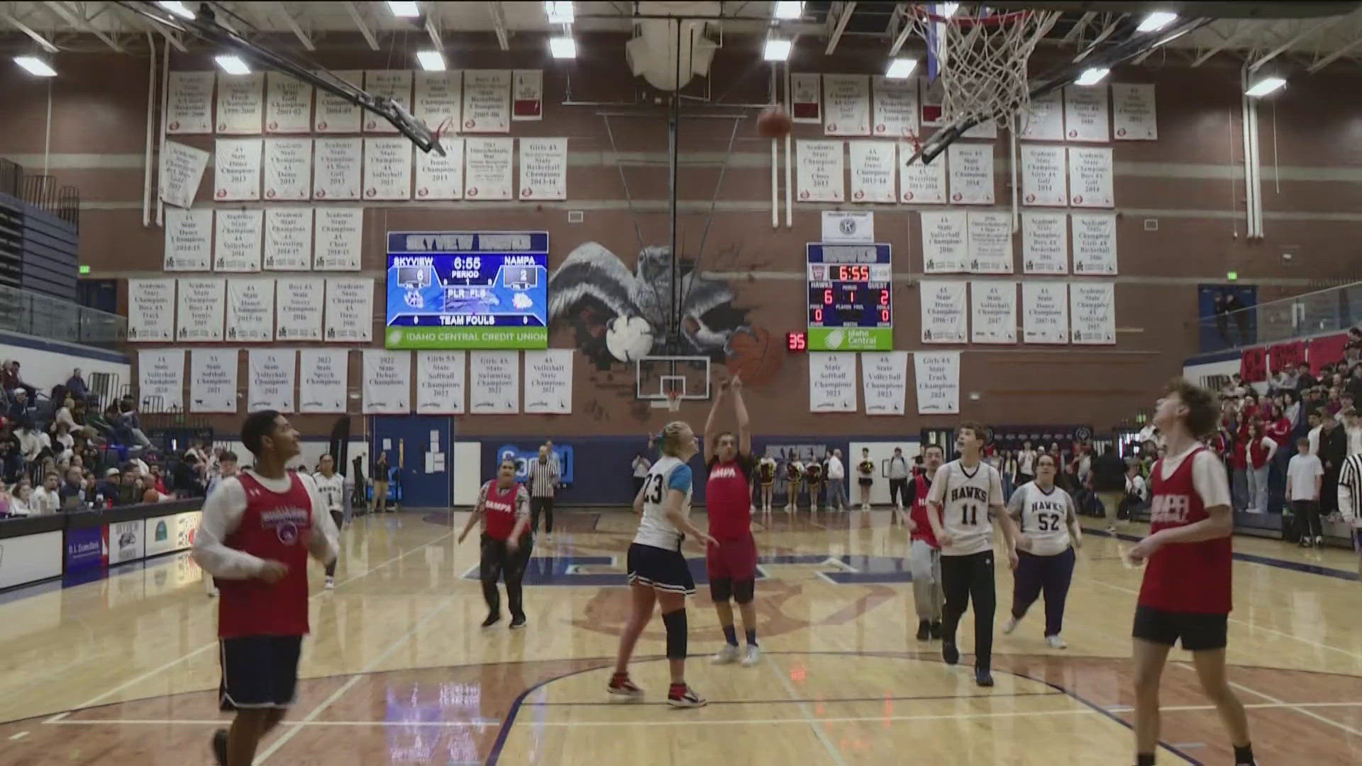 Skyview High School hosts Special Olympics basketball tournament | ktvb.com