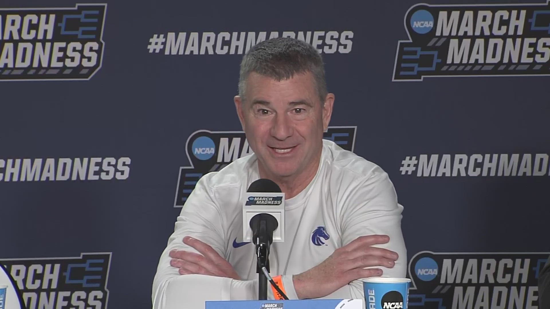 Boise State vs. Colorado press conference | NCAA Tournament First Four ...
