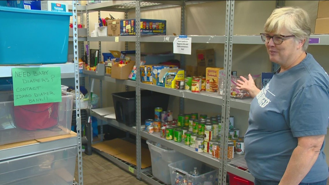 Basic needs pantry for homeless students running low | ktvb.com