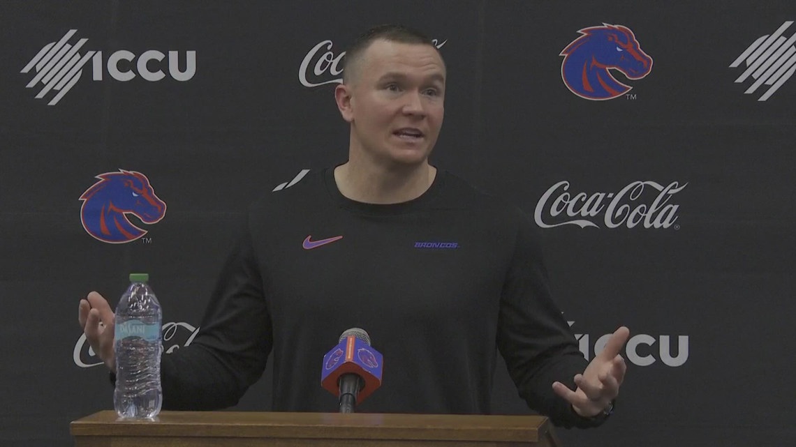 Boise State coaches preview Mountain West title vs. UNLV | Full press ...