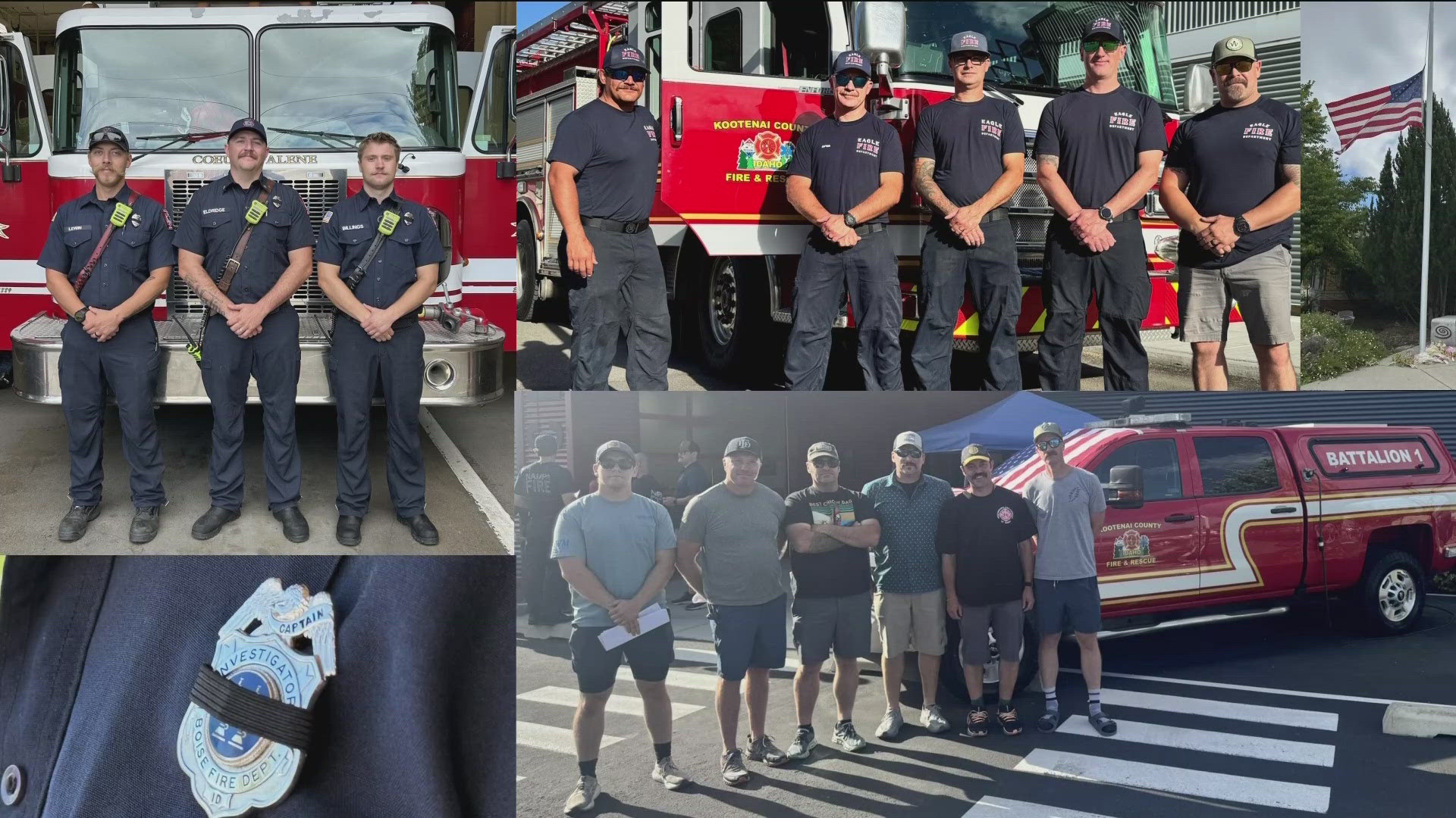 Holding the line: 70 firefighters cover the shifts to allow Kootenai ...