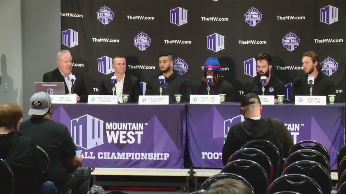Boise State's Spencer Danielson, players discuss Mountain West ...