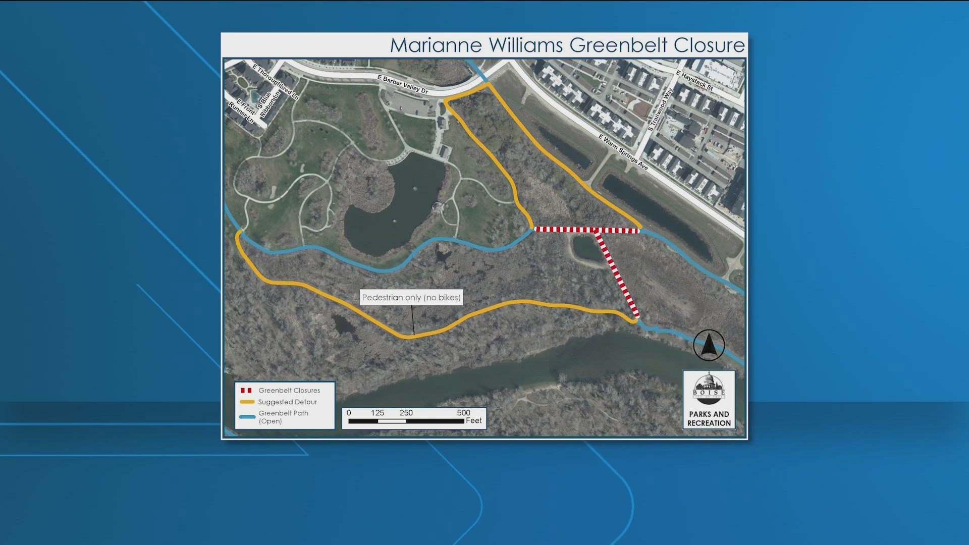 Section of Boise River Greenbelt to close for a day in southeast Boise ...