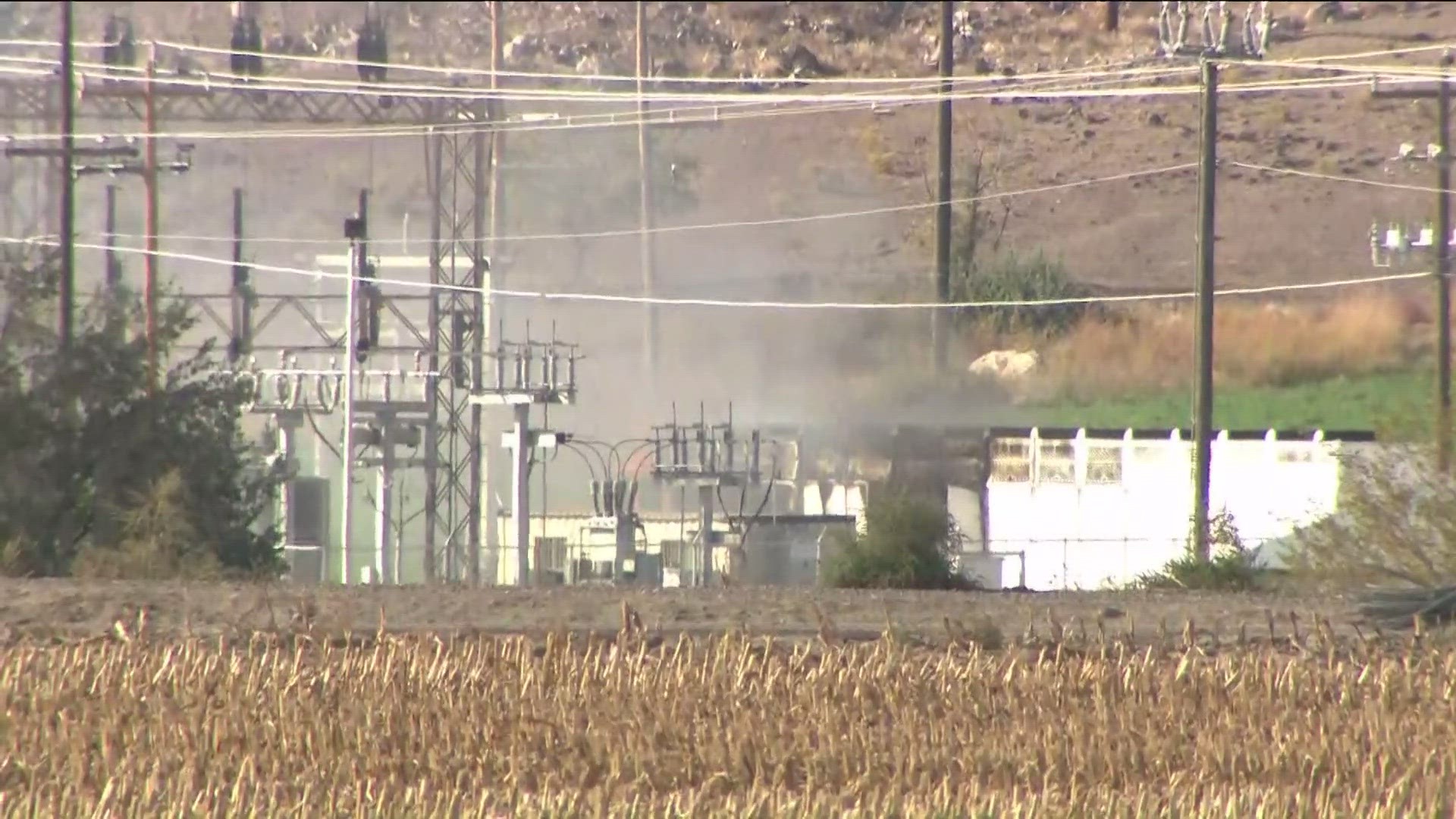 Update: Battery fire still burning at Idaho Power substation in Melba ...