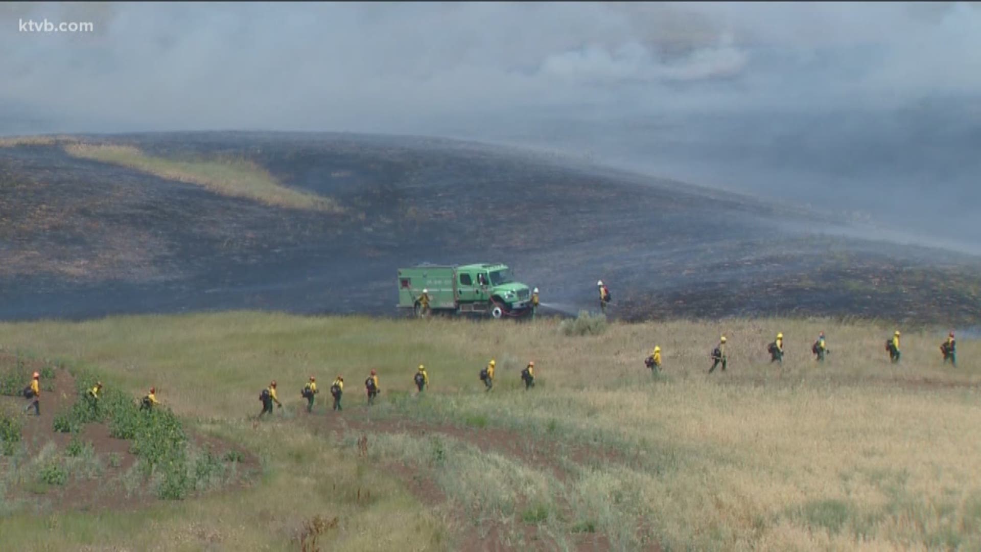 Sharps Fire grows to nearly 100 square miles | ktvb.com