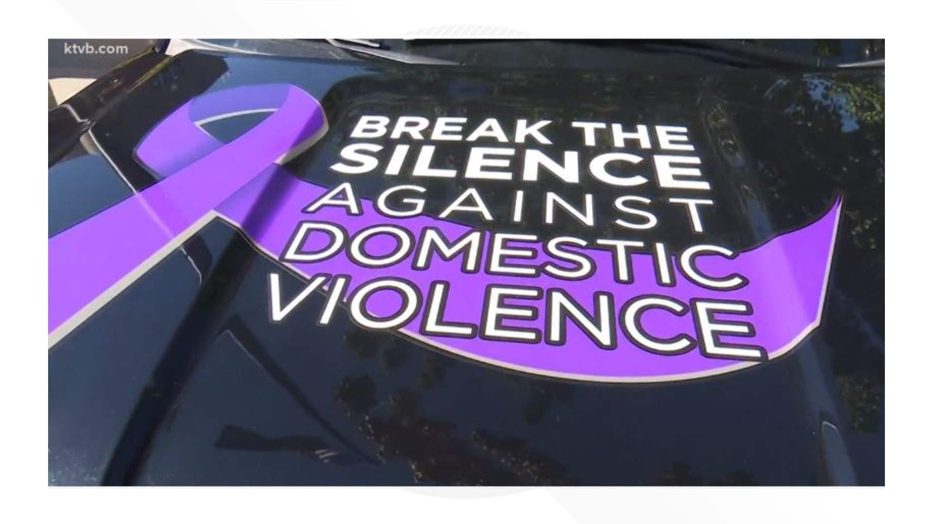 Meridian Police unveils new domestic violence awareness car | ktvb.com