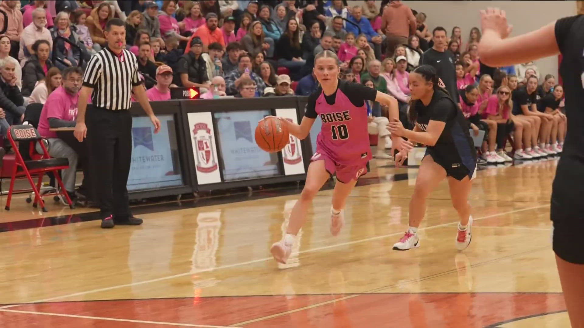 Highlights: Boise tops rival Timberline 53-45 in annual Pink Zone game ...