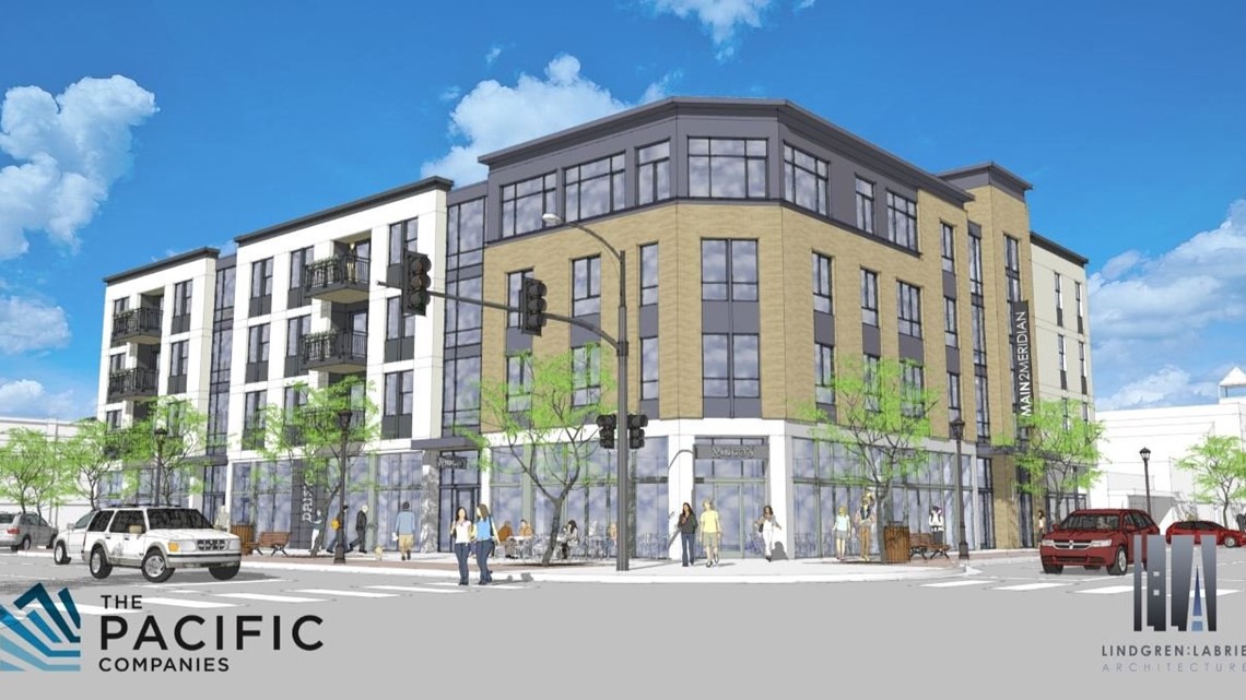 Meridian breaks ground on new multi-use buildings in downtown | ktvb.com