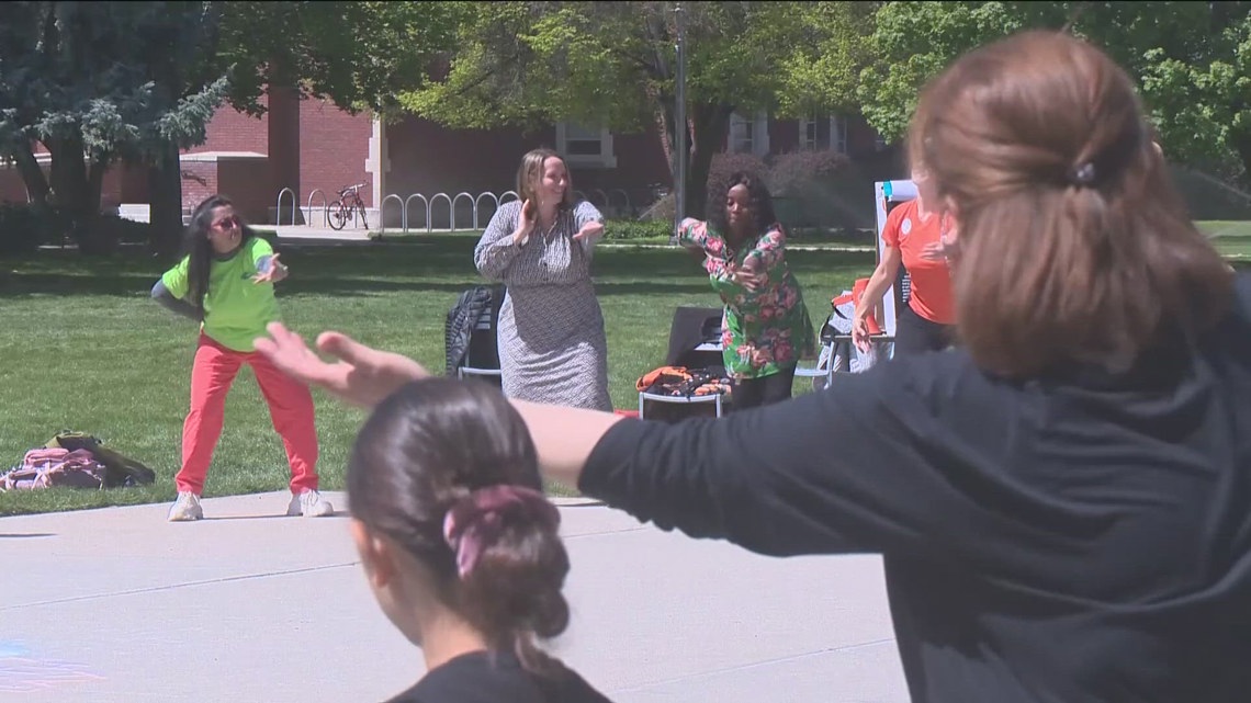 Dance 'flash mob' with a deeper meaning appears at BSU's quad | ktvb.com
