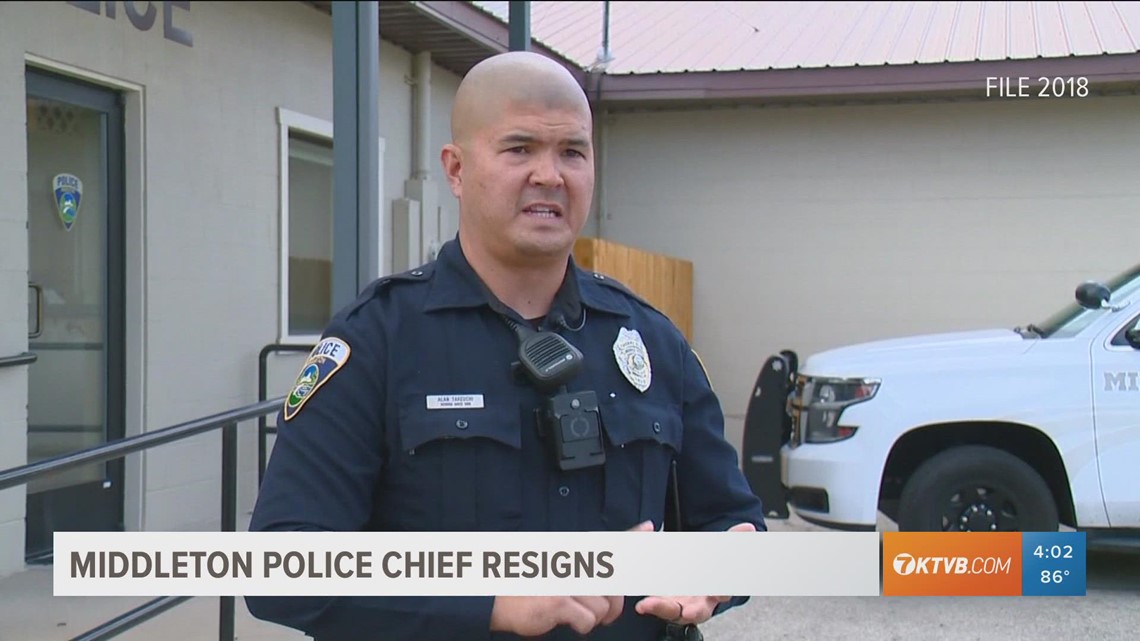 Middleton police chief resigns before mayor's plan to remove him | ktvb.com