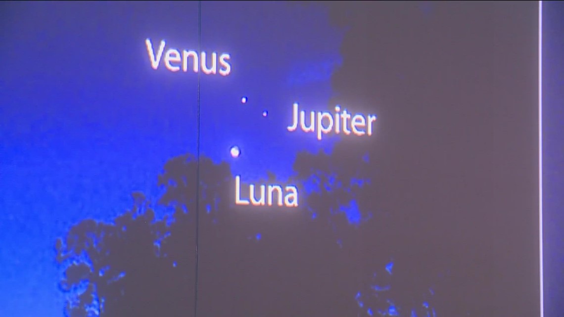 Watch Venus and Jupiter get really close to each other in night sky ...