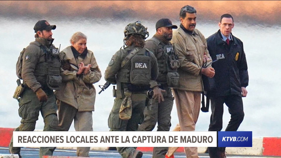 Reacciones locales ante la captura del presidente de Venezuela | ktvb.com