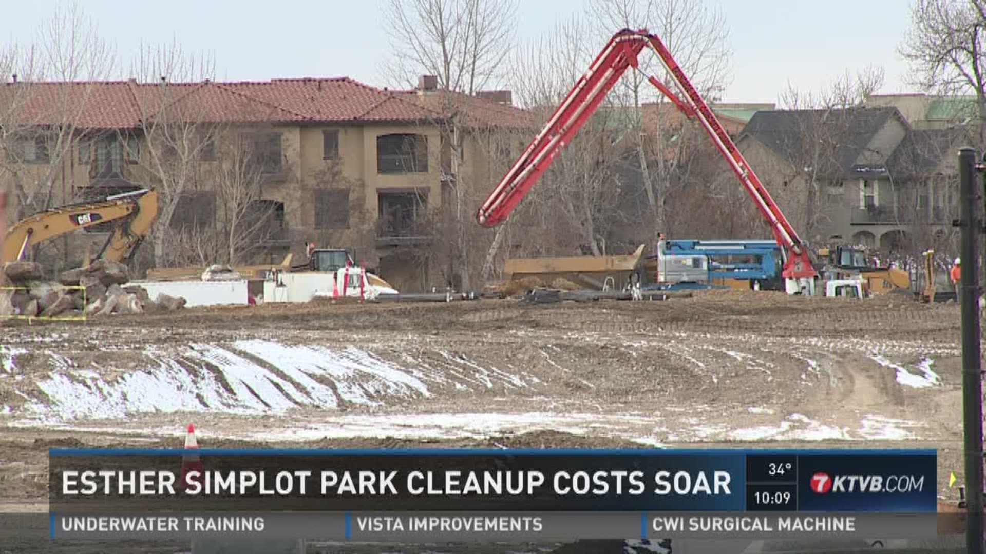 Esther Simplot Park cleanup complete, costs soar | ktvb.com