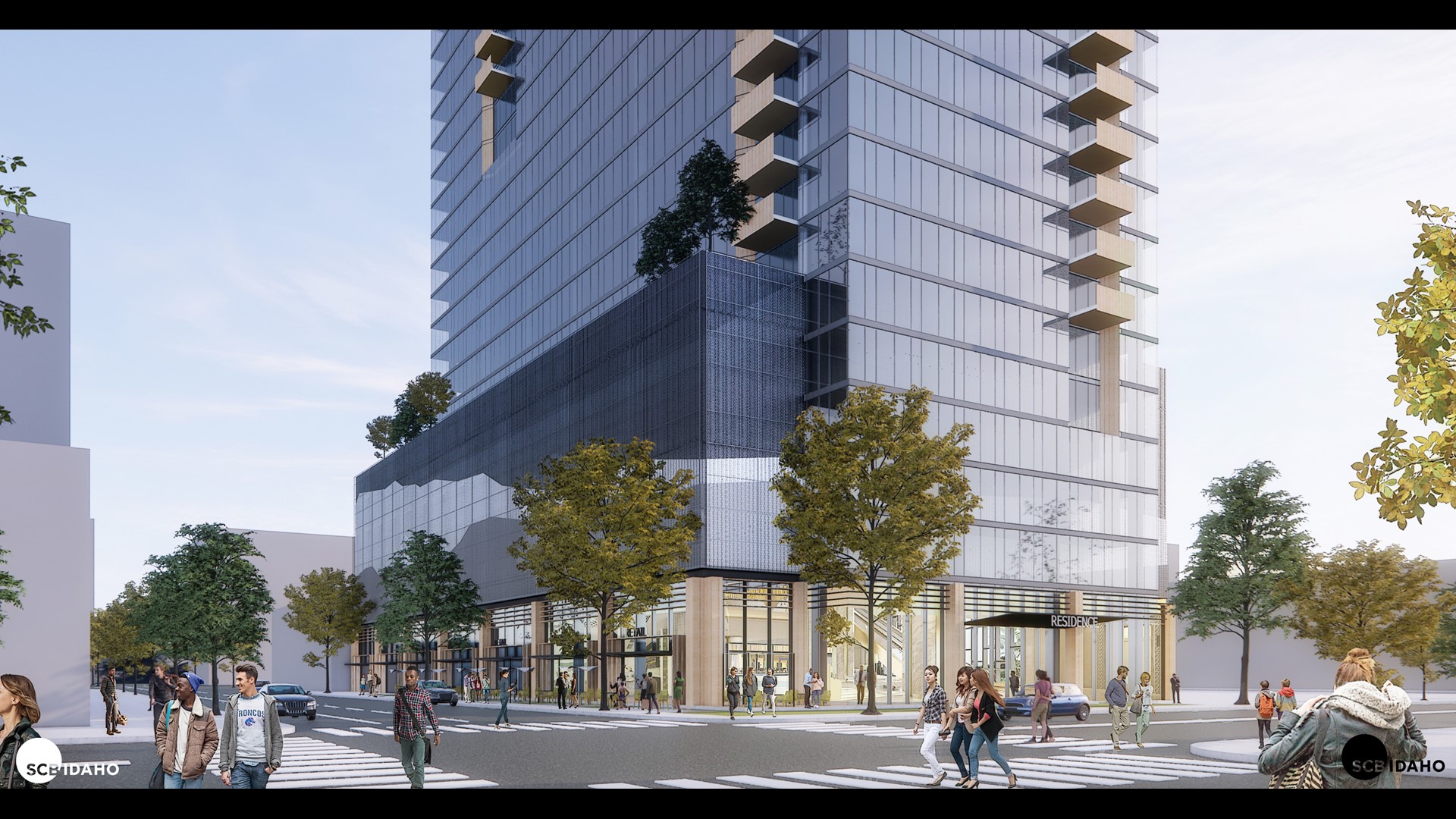 Boise-based developer plans 27-story luxury apartment building downtown ...