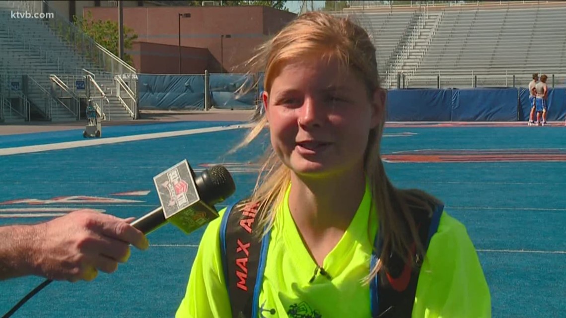 Boise State surprises Allie Ostrander | ktvb.com