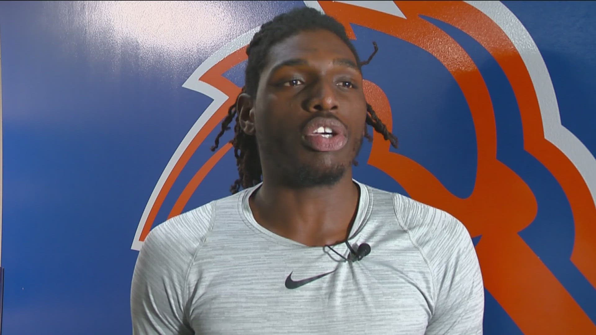 Boise State's O'Mar Stanley discusses quick rise during non-conference ...