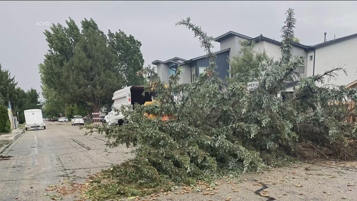 Boiseans deal with aftermath of Tuesday's storm | ktvb.com