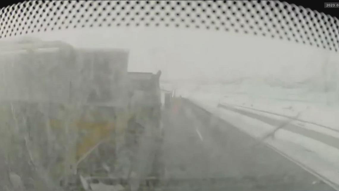 Semi slams into snow plow on Idaho interstate | ktvb.com