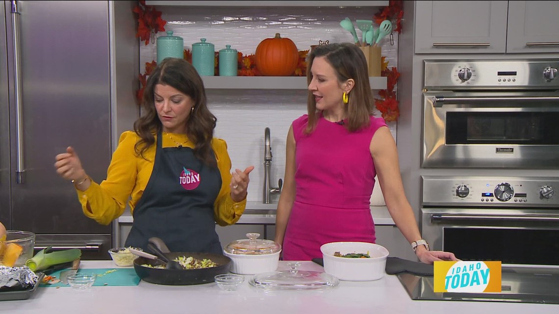 Hearty Thanksgiving Side Dish With Butter Nut Squash And Sausage: Chef ...