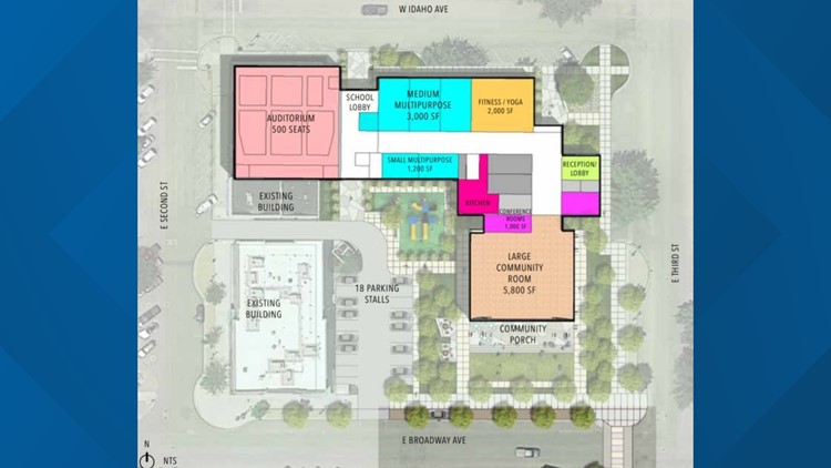 $13M community center project approved for downtown Meridian | ktvb.com
