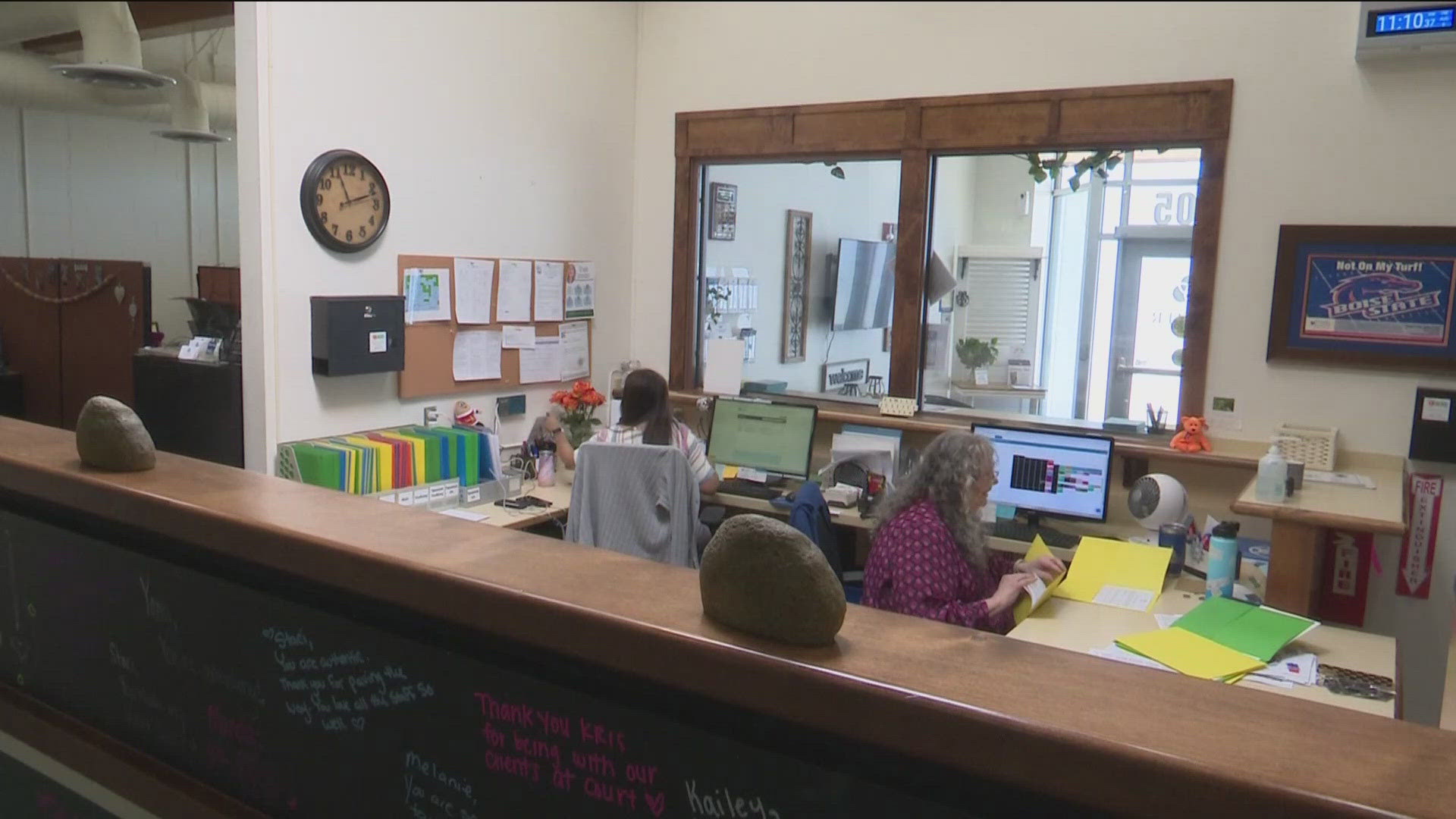 Survivors of domestic violence return to Nampa Family Justice Center to ...
