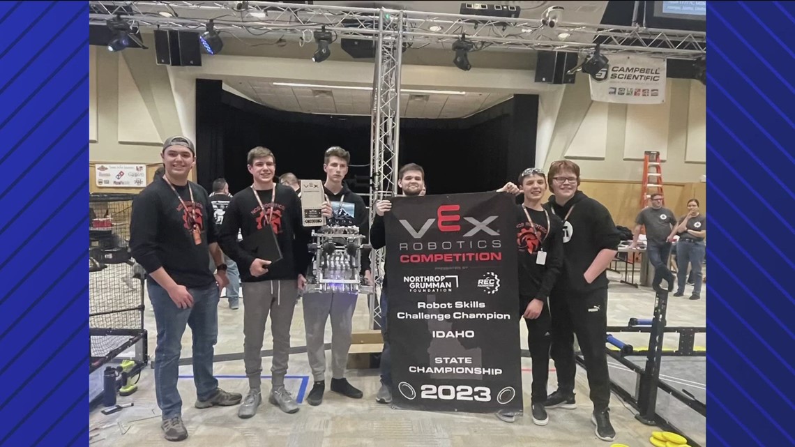 Local high school robotics team is heading to nationals, worlds | ktvb.com