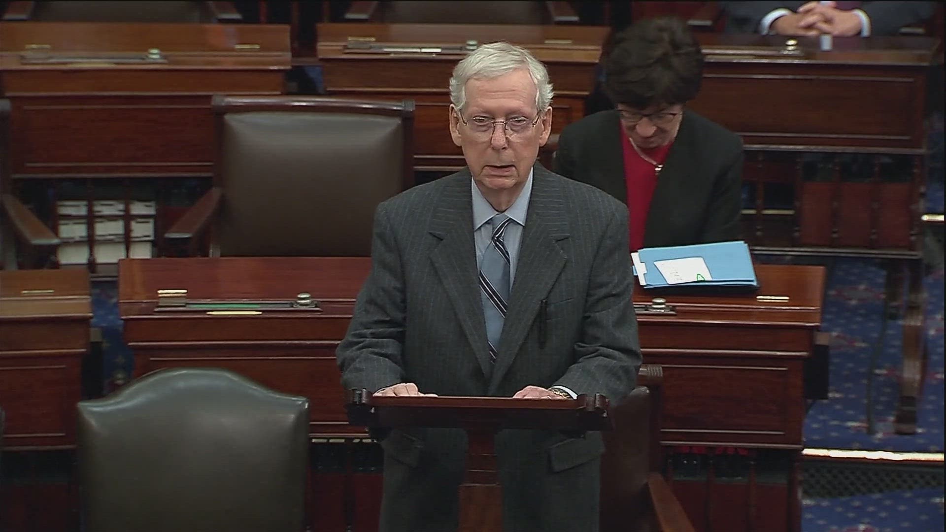 Senate Minority Leader Mitch Mcconnell Announces He Will Step Down