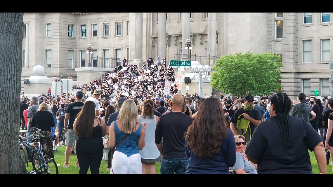 Thousands attend Black Lives Matter vigil at Idaho State Capitol ...
