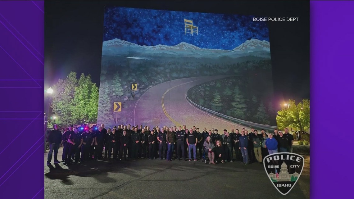 Boise Police Department honors fallen officer Mark Stall | ktvb.com