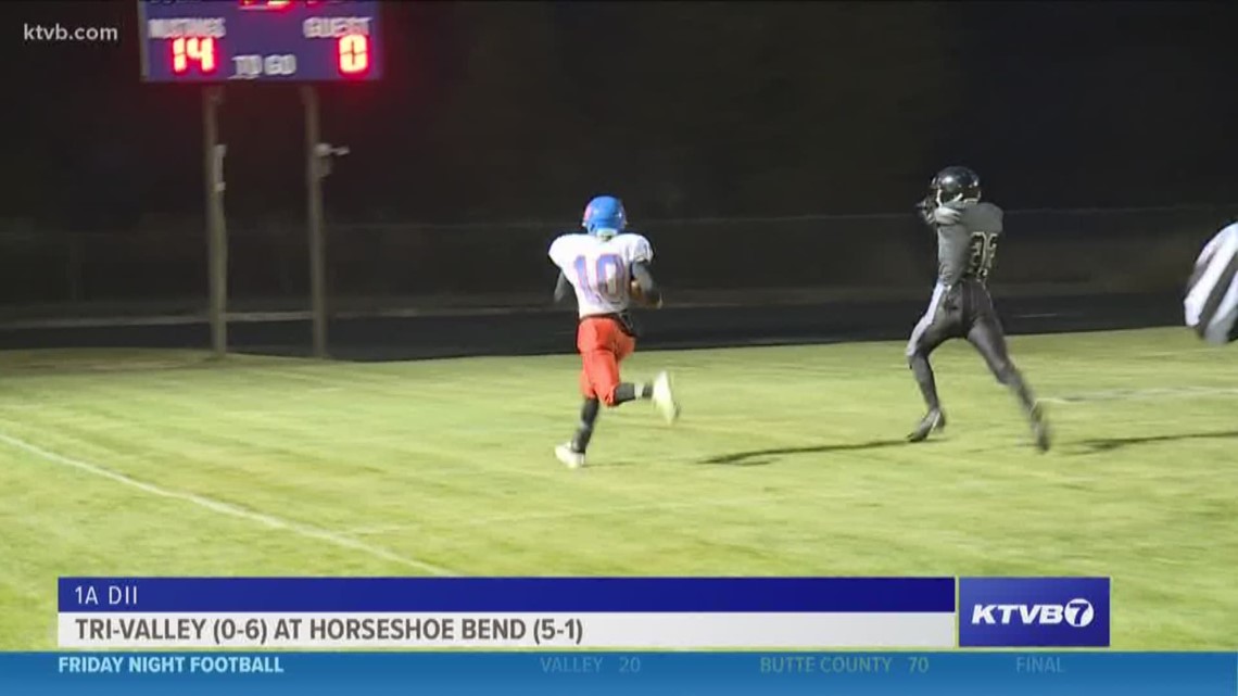 Class 1A D11 Football Highlights: Tri-Valley Titans vs. Horseshoe Bend ...